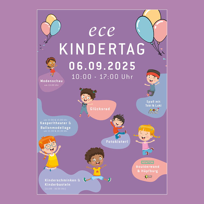 Wir laden alle Kinder & Eltern herzlich zu unserem ece-Kindertag am ...